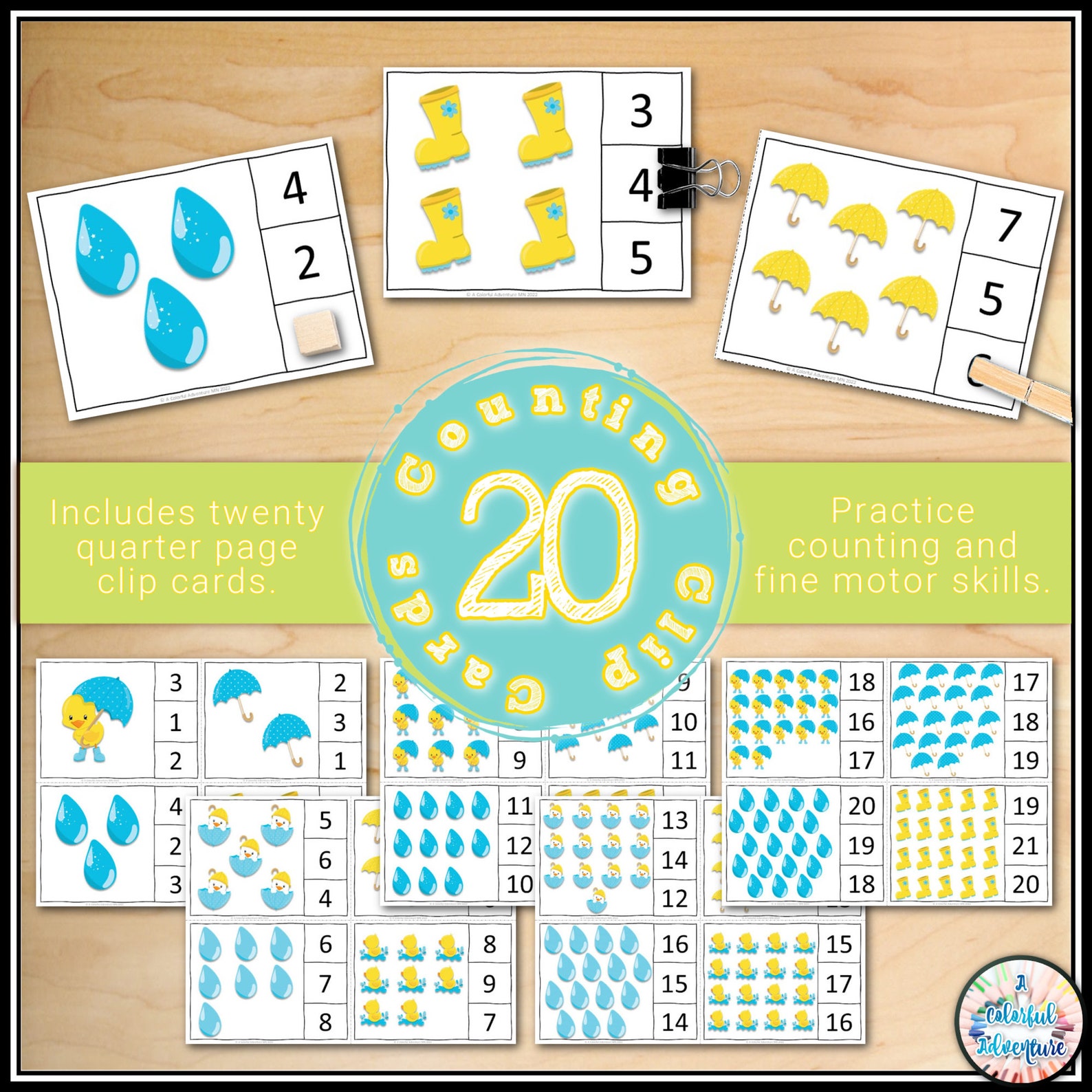 Spring Printables for Kids - Interactive Educational Spring Preschool ...