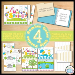 Spring Printables for Kids - Interactive Educational Spring Preschool ...