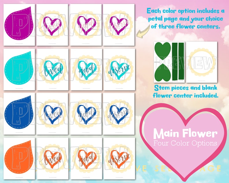 Spring Affirmations for Kids - Positive Affirmations Bulletin Board Kit ...