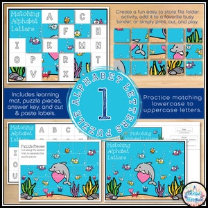Under the Sea Ocean Themed Preschool Printable Activities for Kids ...