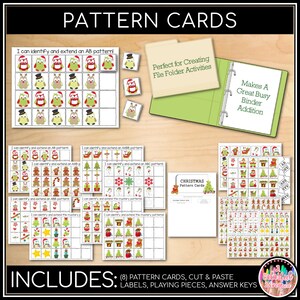 Christmas Activity Printables for Kids, Hands-on Educational Christmas ...