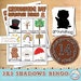 Groundhog Day Shadows Preschool Bingo Printable, Kids Party Game ...