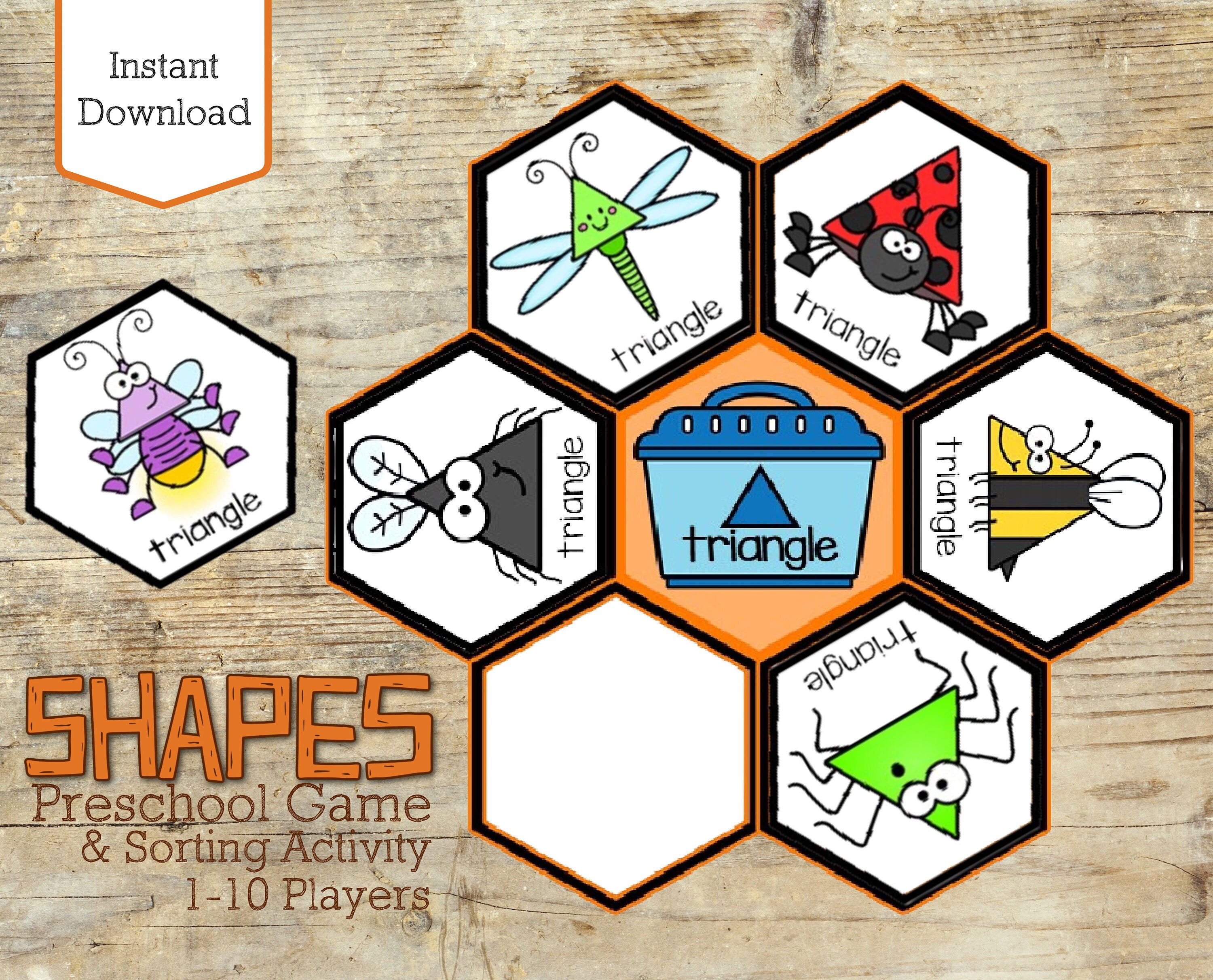 Hexagon Shaped Objects Home