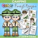 Forest Rangers Kids Craft | Camping Day Theme Activities | Summer ...