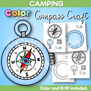 Camping Crafts Bundle PART 1 | Camping Theme Activities | Summer ...