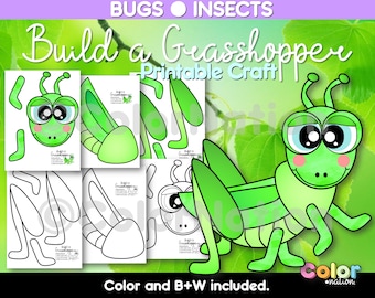Build a Cockroach Craft - Bugs and Insects Activities - Spring Crafts ...