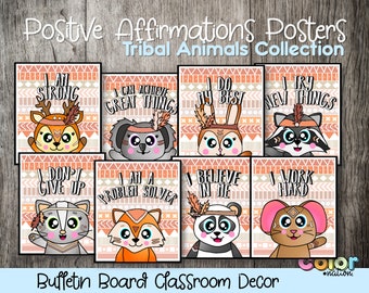 Positive Affirmations for Students Digital Poster Set (10 Digital ...