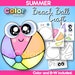 Beach Ball Summer Craft End of the Year Bulletin Board Activities Back ...