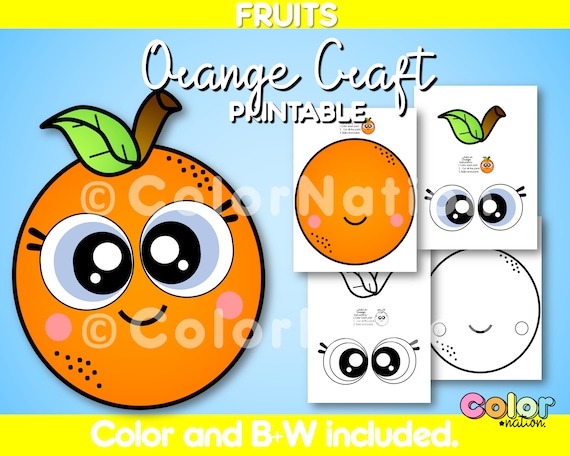 Orangecraft Welcome 30 Orange Week Ideas | Crafts, Preschool Crafts,