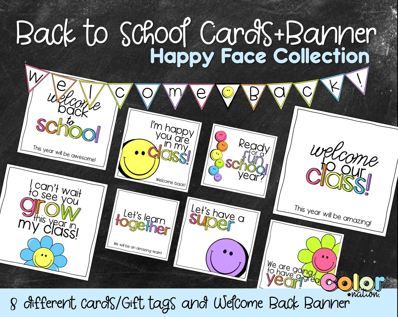 Welcome Back to School Gift Tags/ Cards | First Day of School | Teacher ...