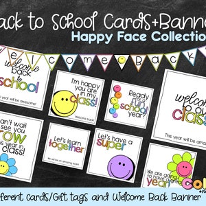 Welcome Back to School Gift Tags/ Cards | First Day of School | Teacher ...