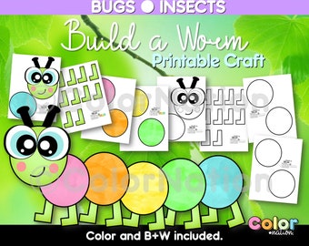 Build a Firefly Craft Bugs and Insects Activities Spring - Etsy