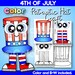 4th of July Patriotic Hat Craft US Activities Symbols President's Day ...