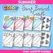 Surf Board Name Craft: Summer Bulletin Board (PDF Pattern) - Etsy Canada