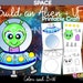 Build an Alien + UFO Printable Craft - Spaceship - Outer Space Coloring ...