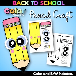 Back to School Crafts Bundle Kindergarten Bulletin Board Writing ...