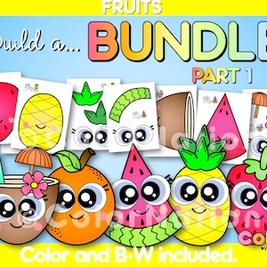 Fruits Crafts Activities BUNDLE PART 1 | Food Groups | Summer ...