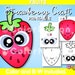 Strawberry Craft | Fruits Activities | Food Groups | Summer Activities ...