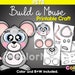 Build a Bee Printable Craft - Spring Coloring Pages - Easter Craft - Etsy