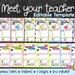 EDITABLE Meet the Teacher Template | Back to School | First Day of ...