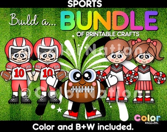 Football Player | Sports Craft | Super Bowl 2024 Activities - Football ...