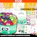 Build a Fruit Salad Printable Craft - Food Craft - Summer Activity - Etsy