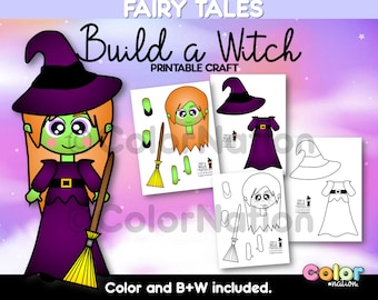 Build a Dragon Craft Fairy Tale Activities Storytelling - Etsy
