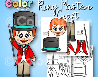 Circus Monkey Craft Bulletin Board Circus Carnival Theme Kindergarten ...