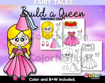 Build a Castle Craft - Fairy Tale Activities - Storytelling Craft ...