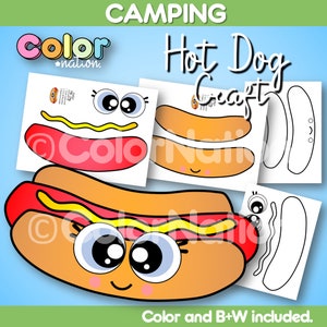 Camping Crafts Bundle PART 1 | Camping Theme Activities | Summer ...
