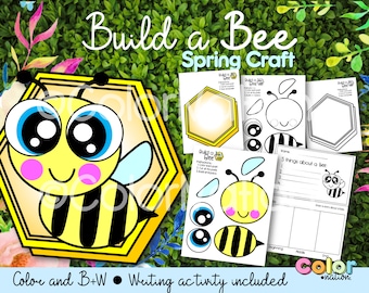 Build a Sun Printable Craft - Summer Coloring Pages - Spring Craft ...