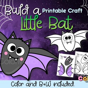 Halloween BUNDLE of Printable Crafts, October, Spooky Crafts, Trick Ot ...
