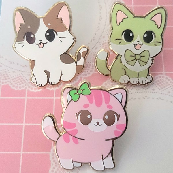 Kawaii Enamel Pin - Etsy