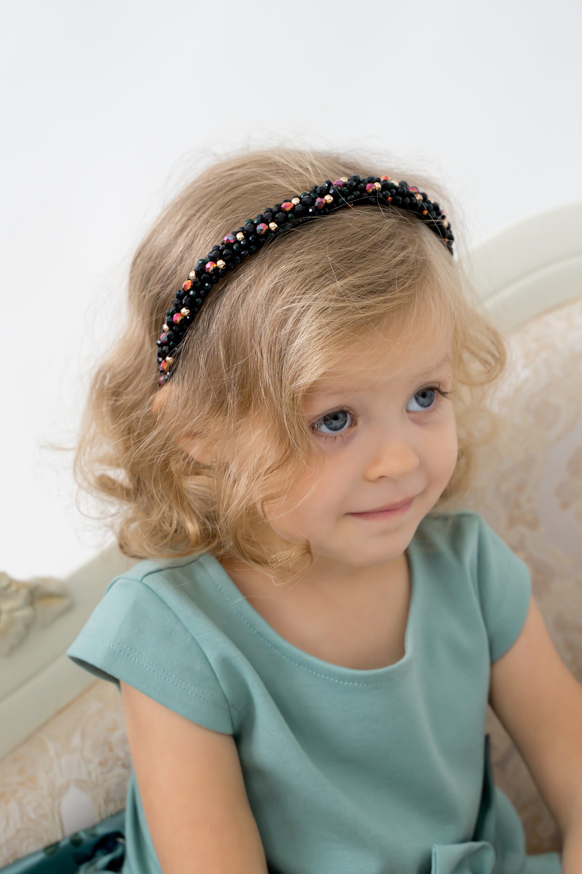 Crystal Spring Headband, Crystal Hair Band, Bridesmade Crystal Red ...