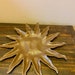 Sun Face Wall Hanging Cast Iron - Etsy