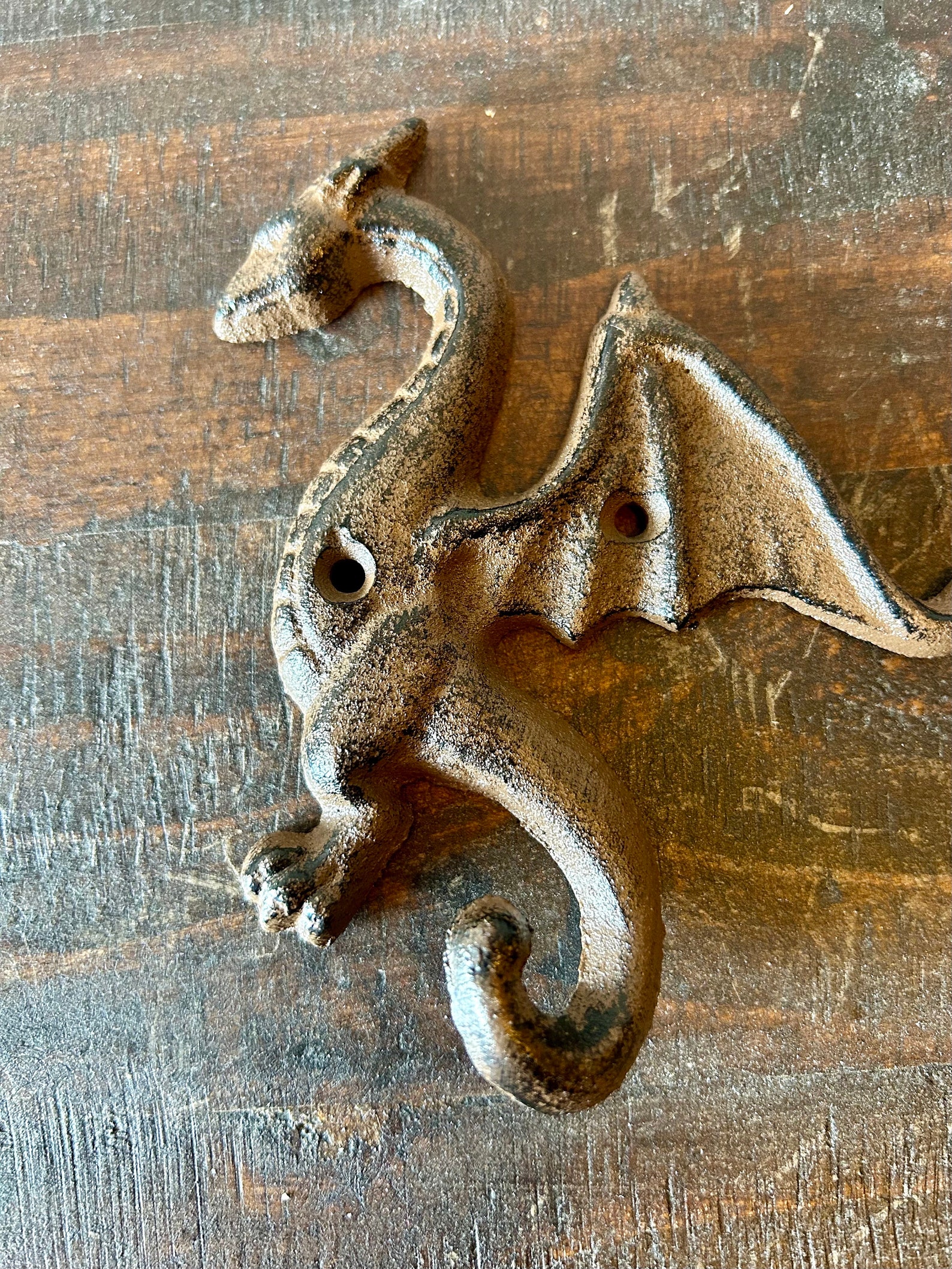 Dragon Wall Hook Cast Iron - Etsy