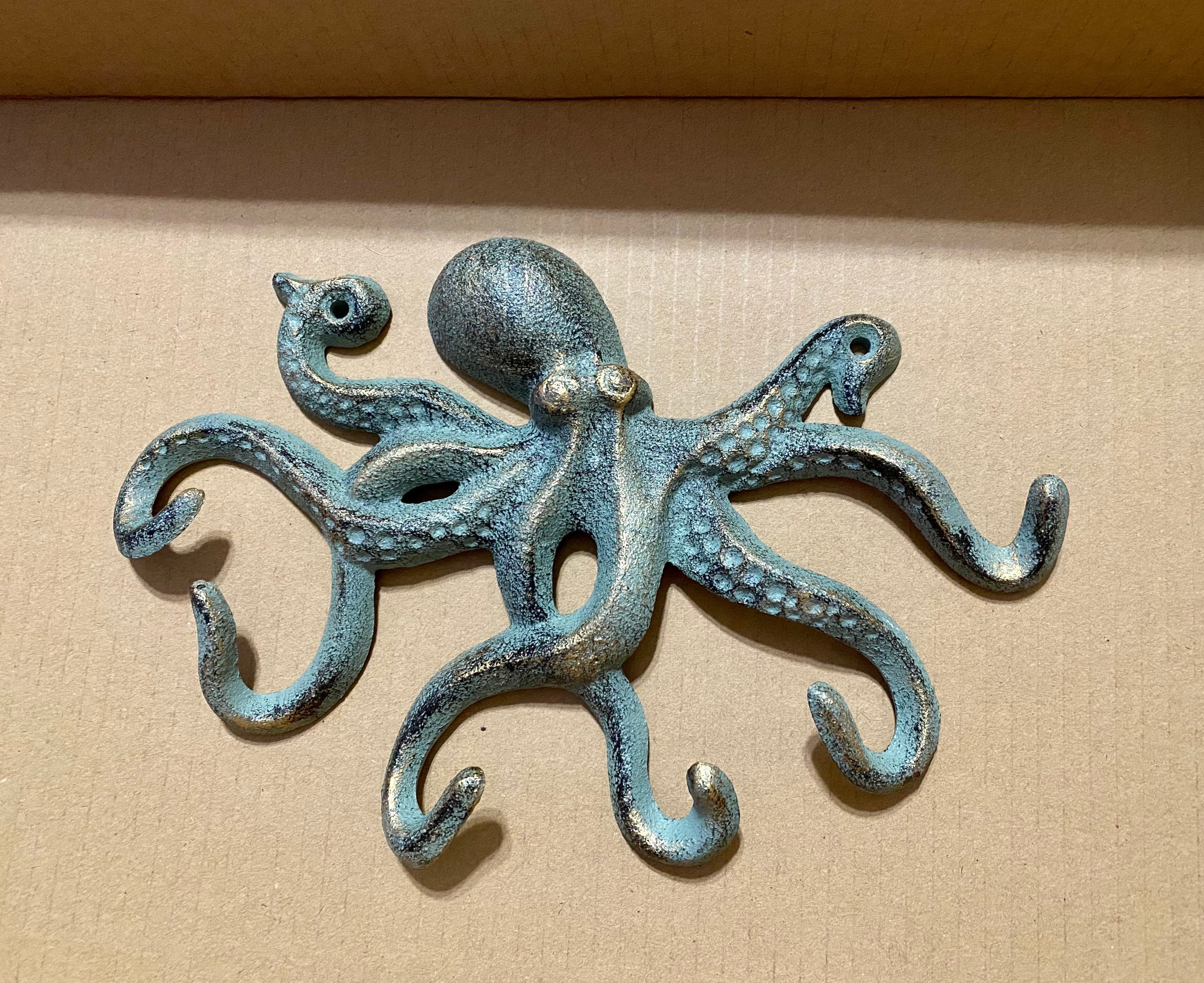 Angry Octopus Coat Hook