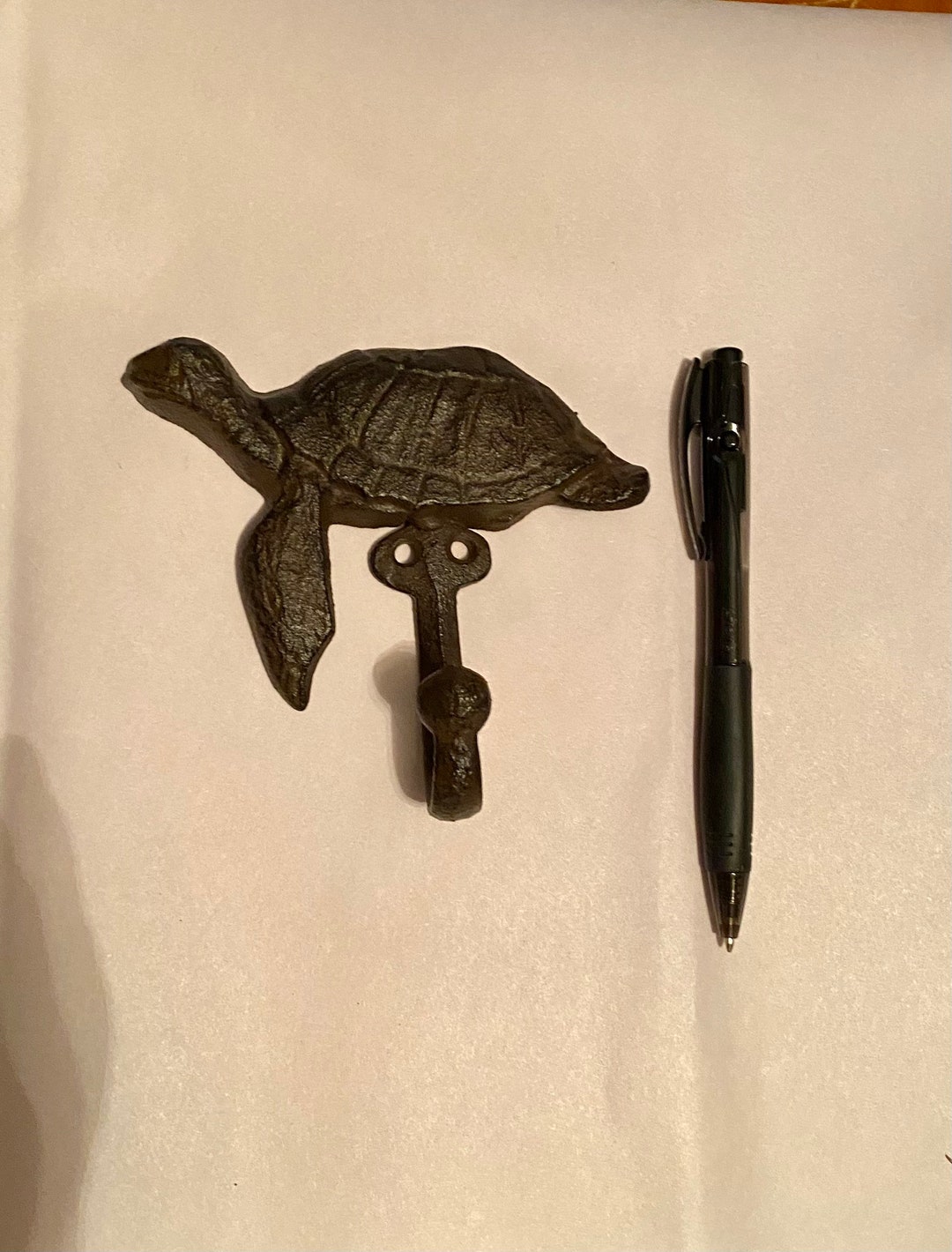 Turtle Wall Hook (cast Iron) - Etsy