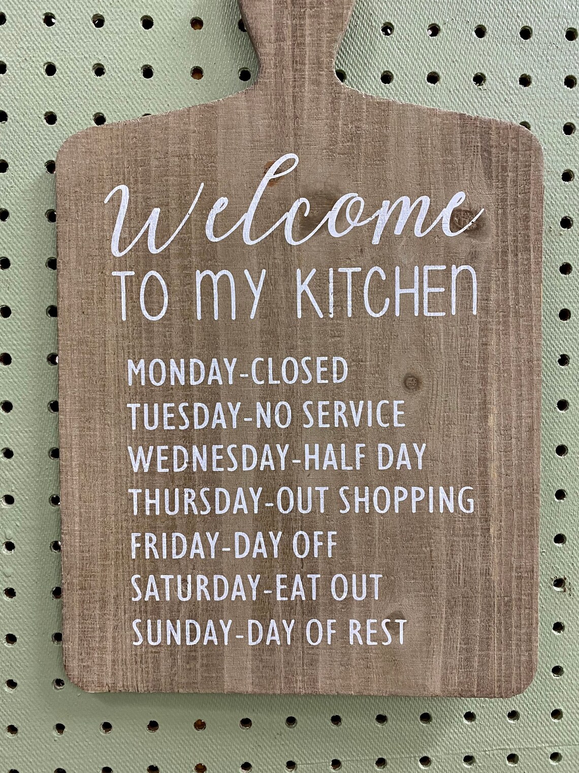 Welcome to My Kitchen Sign - Etsy