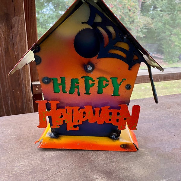 Halloween Birdhouse - Etsy
