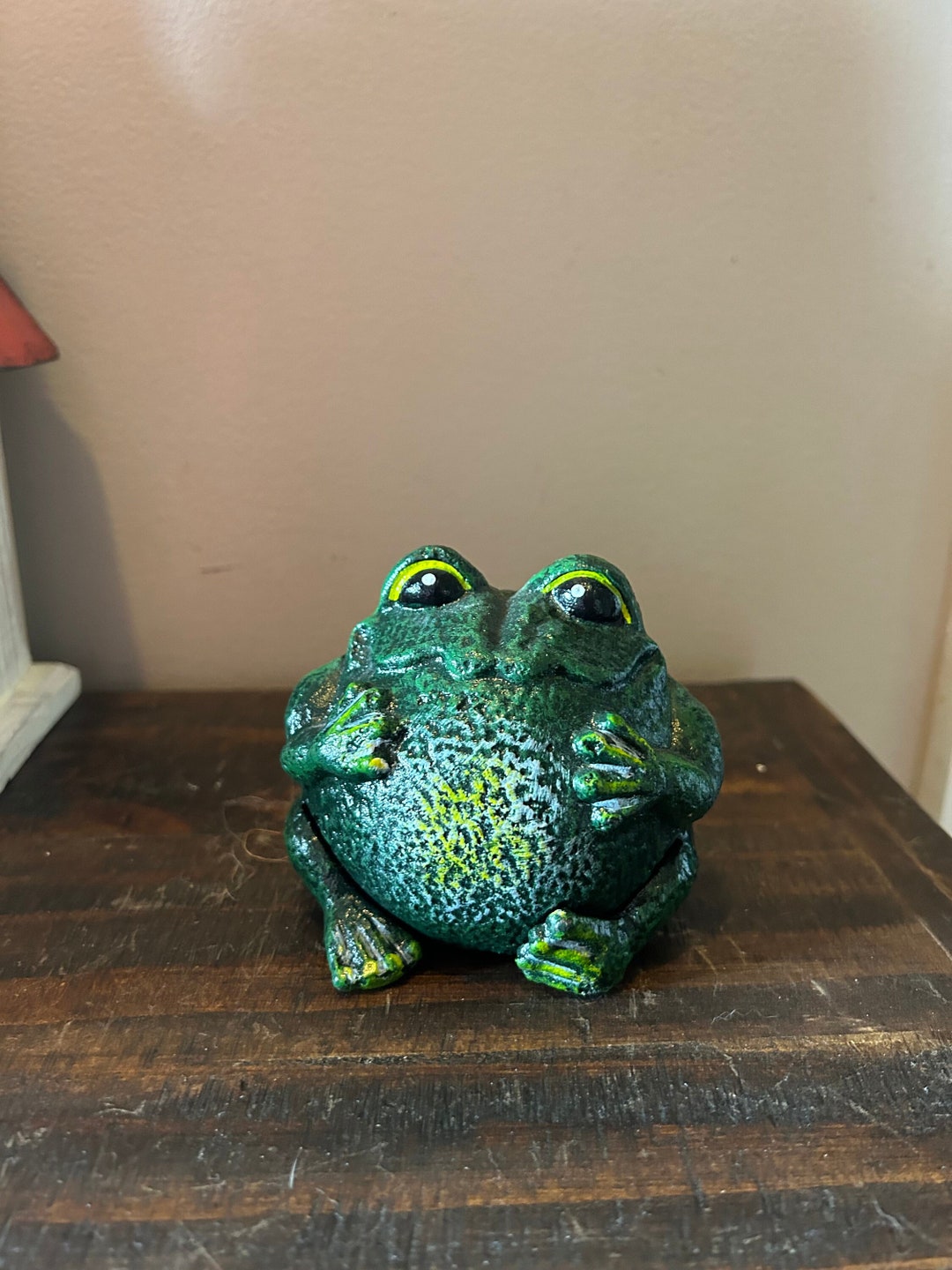 Happy Fatsy the Frog Junior Door Stop - Etsy
