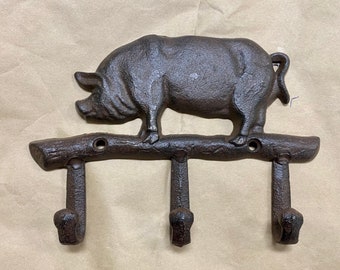 Cast Iron Pig Hook - Etsy