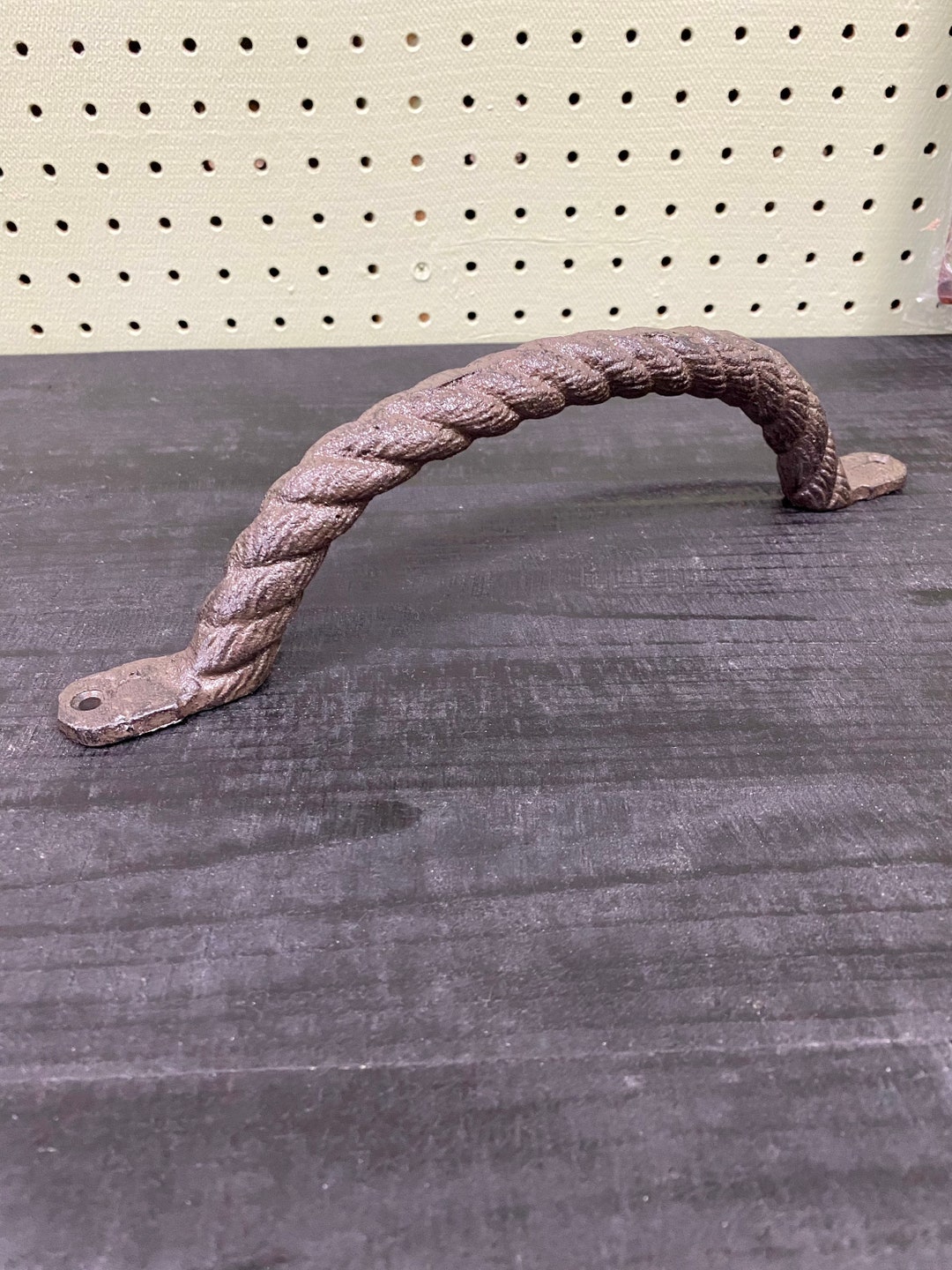 12 Inch Rope Door Pull (handle) Cast Iron - Etsy