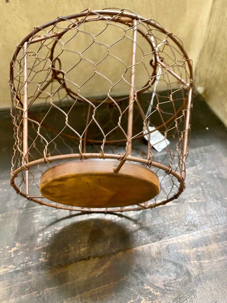 Chicken Wire Basket Lantern - Etsy