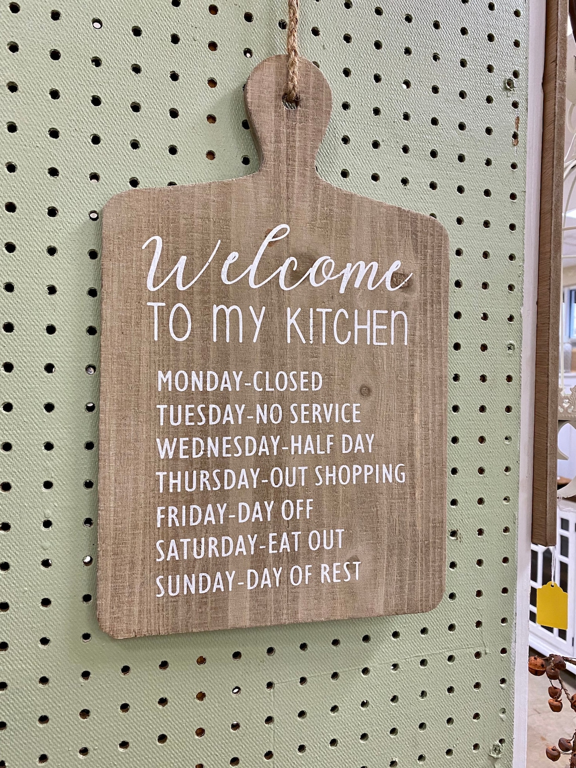 Welcome to My Kitchen Sign - Etsy