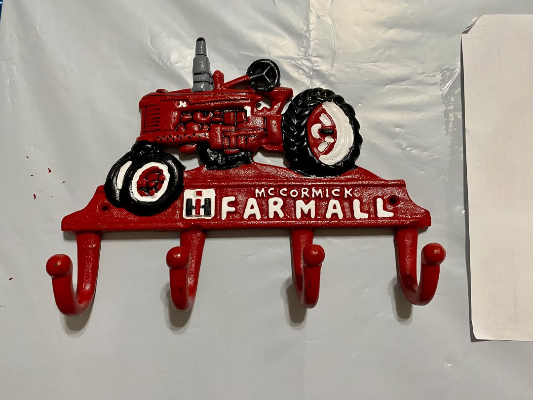 International Harvester Farmall Key Hook Cast Iron (medium Size) - Etsy