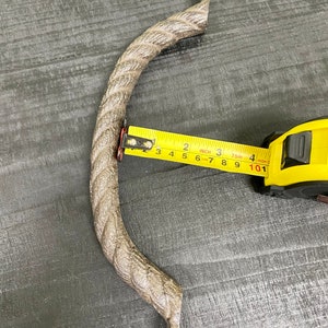 12 Inch Rope Door Pull (handle) Cast Iron - Etsy