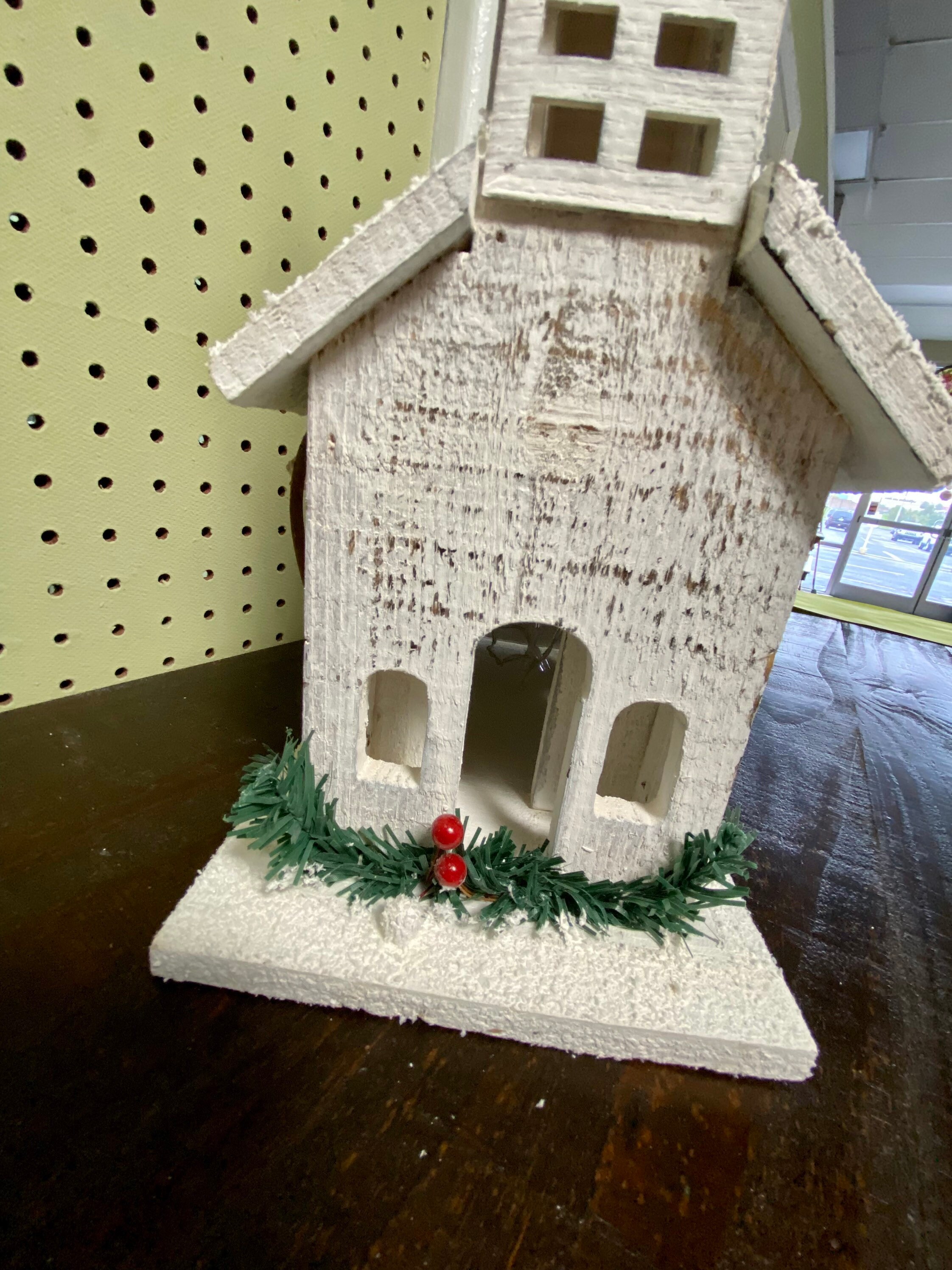 Small Town Country Church Lights Up - Etsy