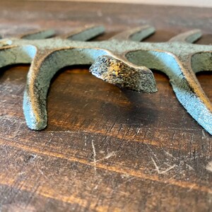 Large Fish Bone Key Hook Cast Iron - Etsy