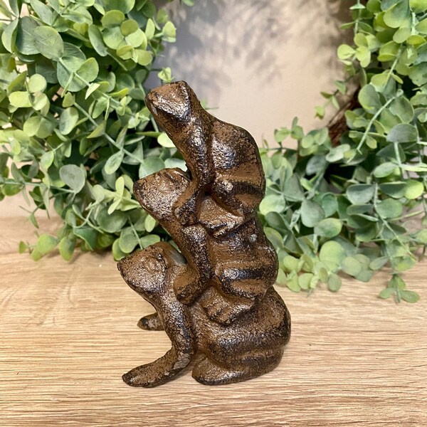 Cast Iron Frog - Etsy